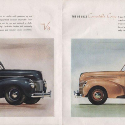 The Old Car Manual Project Brochure Collection