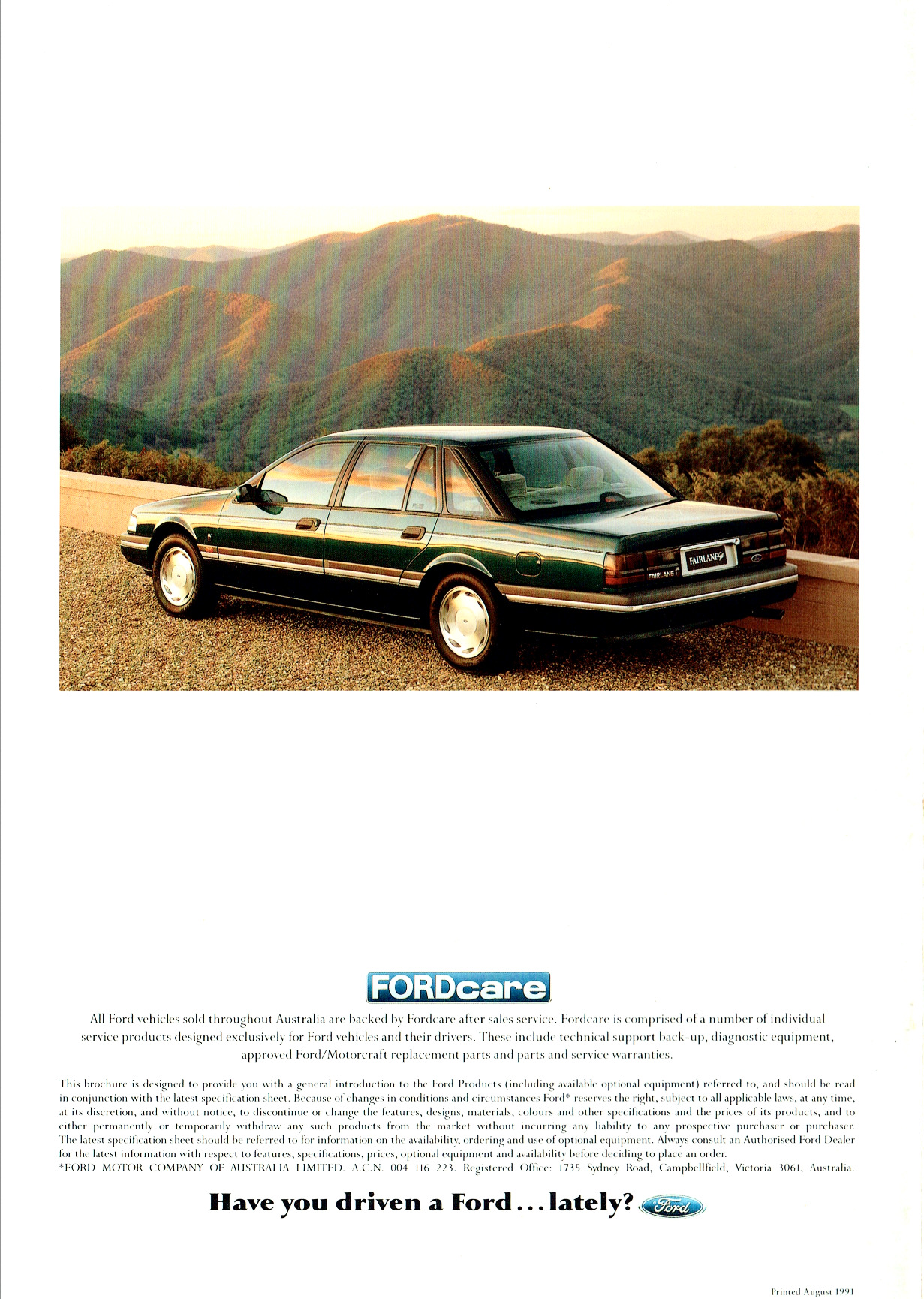 The Old Car Manual Project Brochure Collection