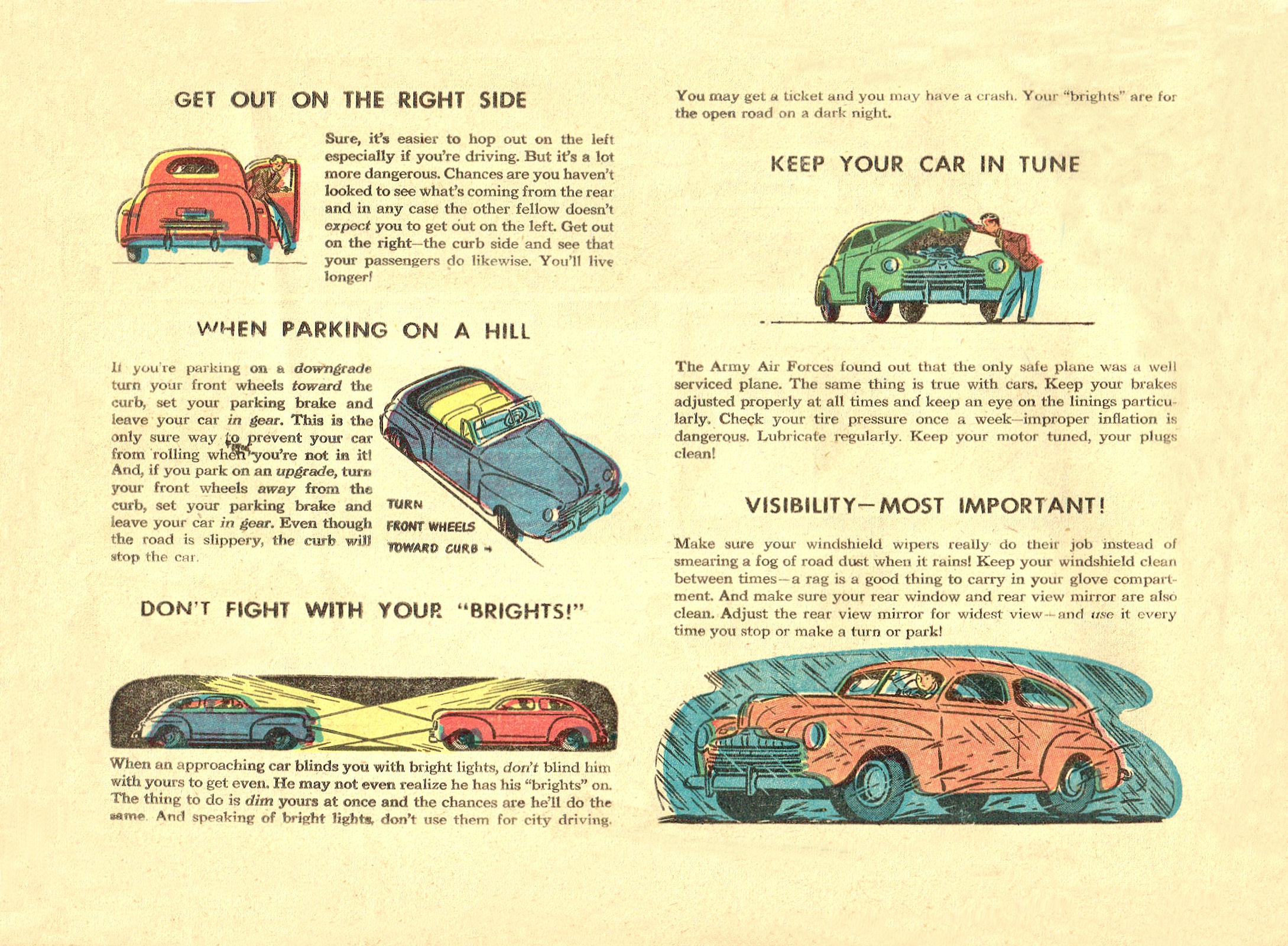 The Old Car Manual Project Brochure Collection