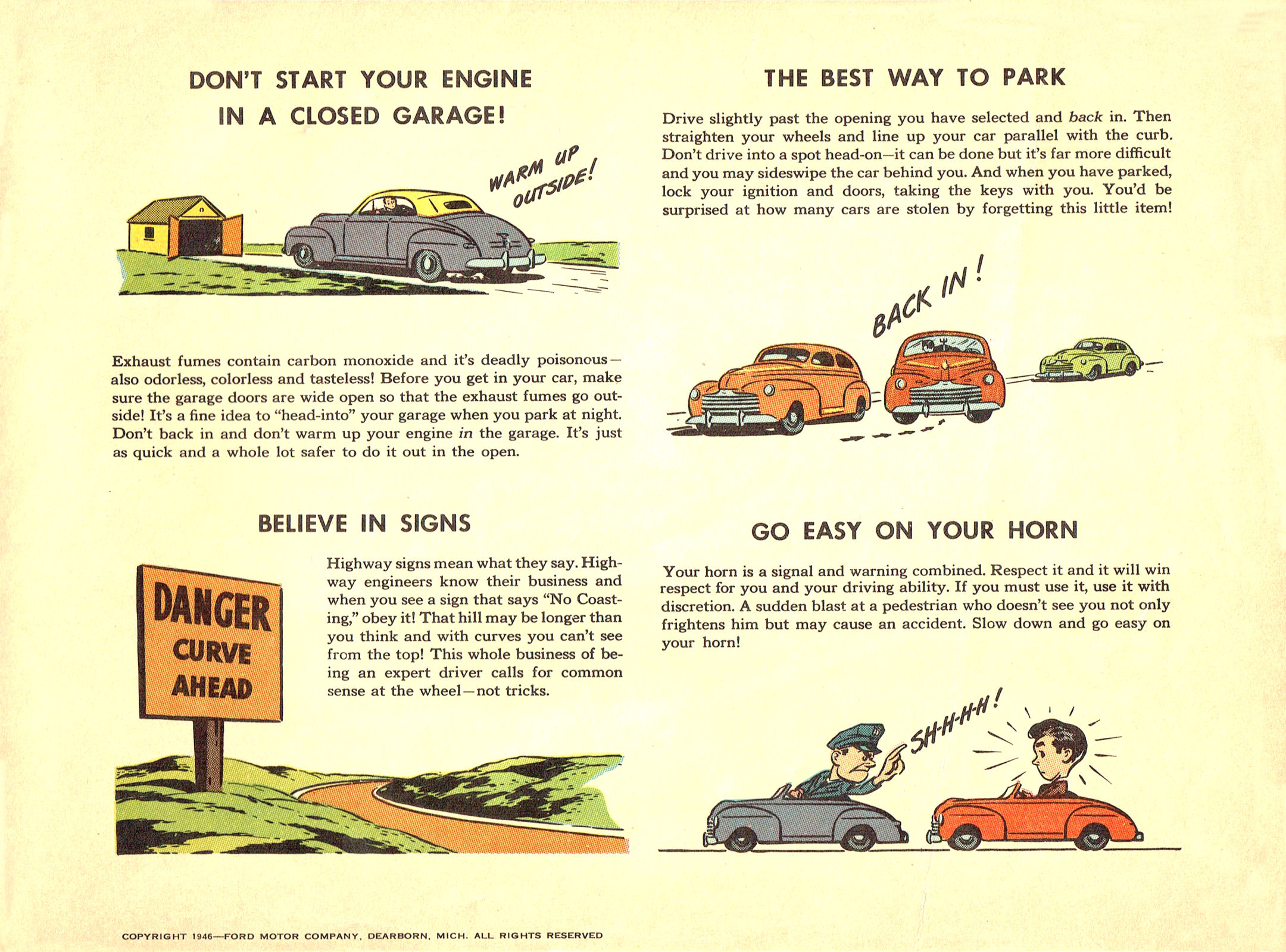 The Old Car Manual Project Brochure Collection