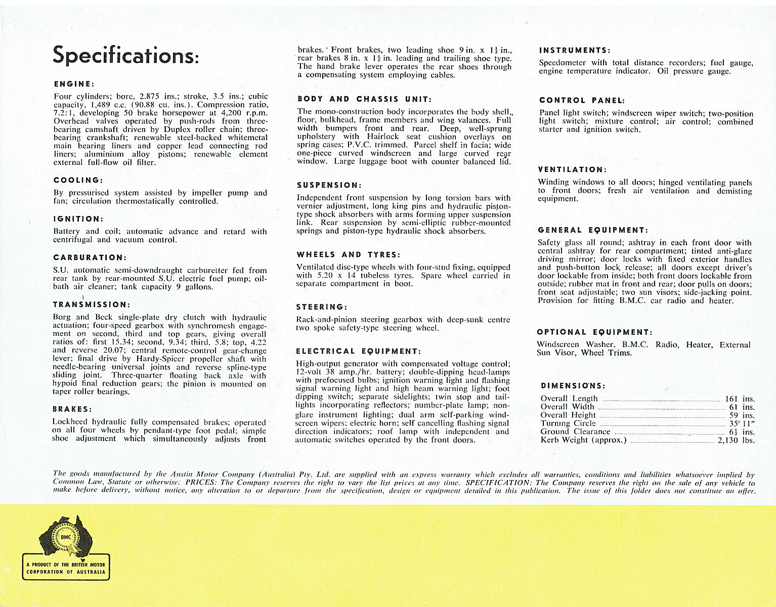 The Old Car Manual Project Brochure Collection