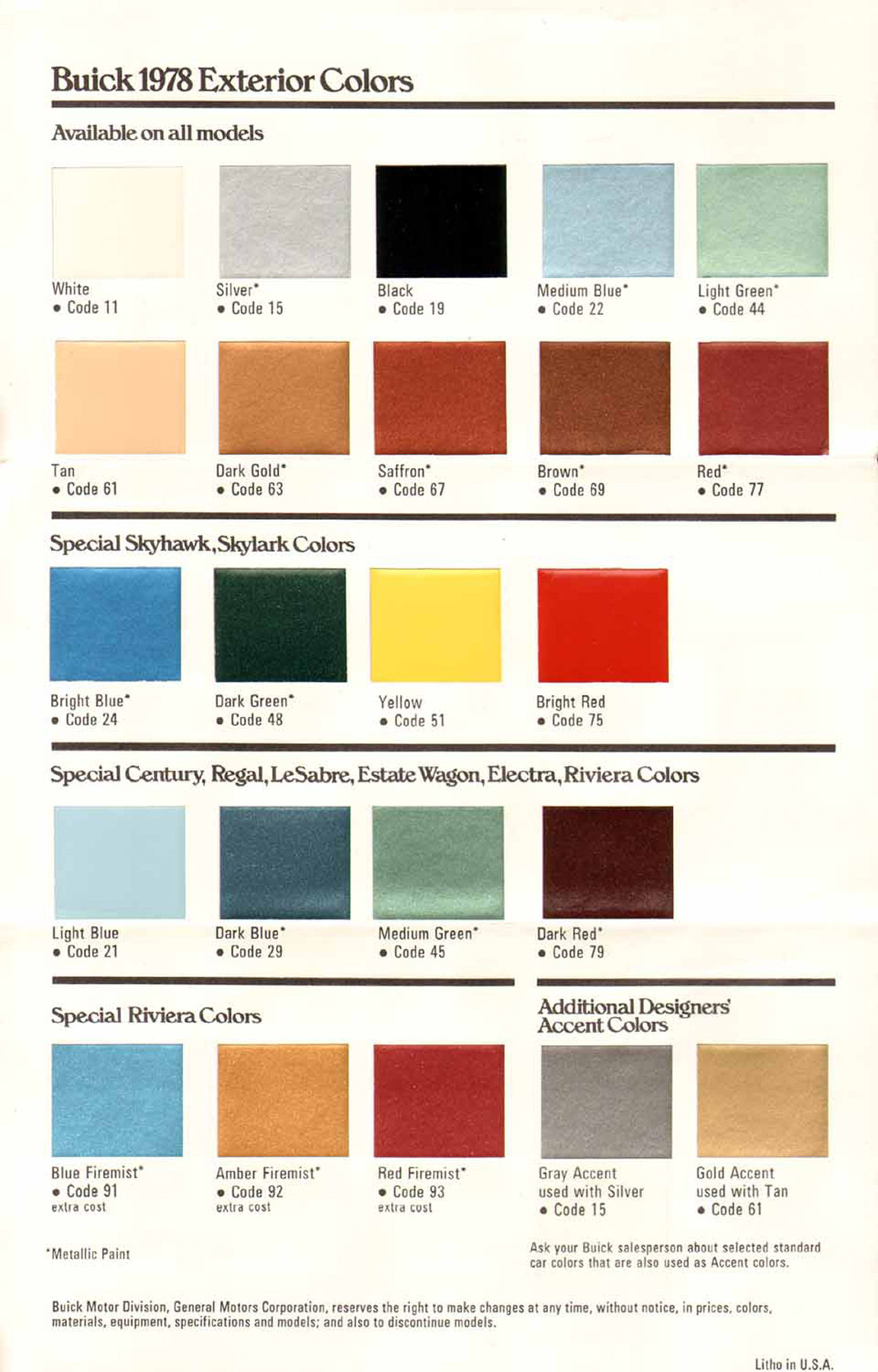 The Old Car Manual Project Brochure Collection