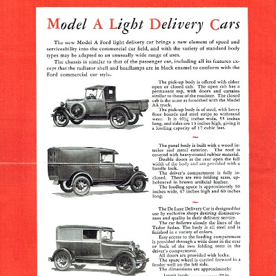 The Old Car Manual Project Brochure Collection