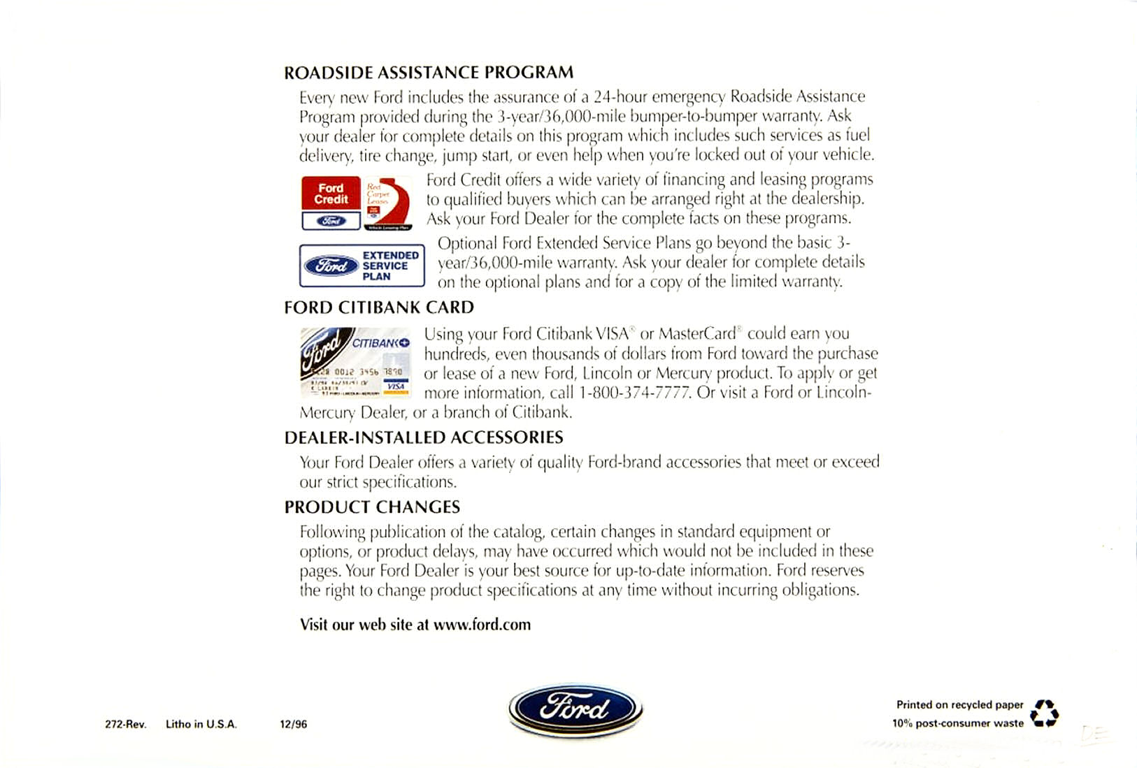 The Old Car Manual Project Brochure Collection